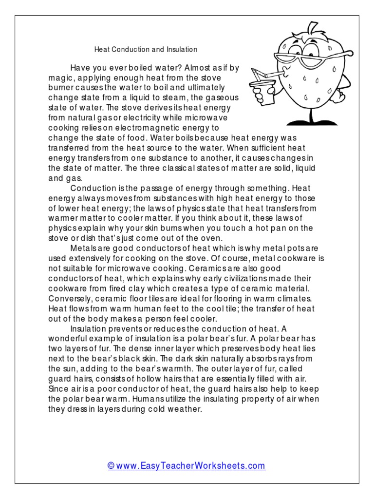 Heat Conduction and Insulation | PDF