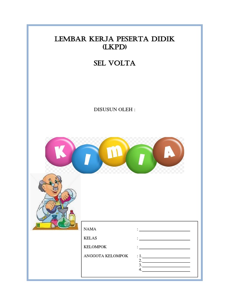 LKPD Sel Volta | PDF