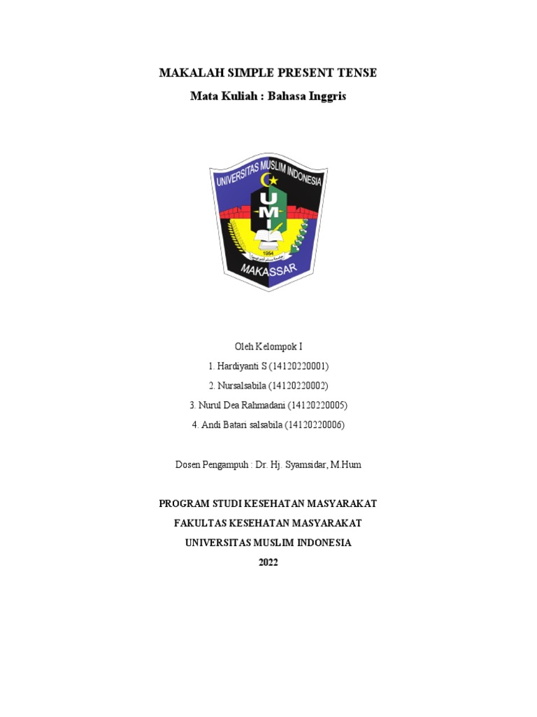 Makalah Simple Present Tense-2 | PDF