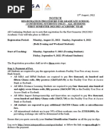 UUM CAS - PG New Stud Online Registration Guidelines - 221 | PDF