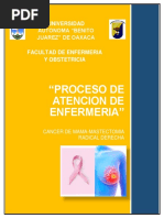Pae Mastectomia Radical | PDF | Cáncer de mama | Cáncer