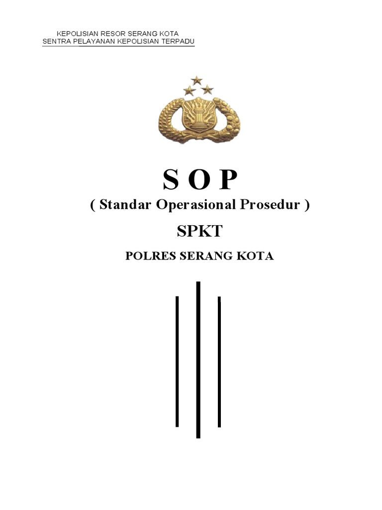1c - SOP SPKT 1 | PDF