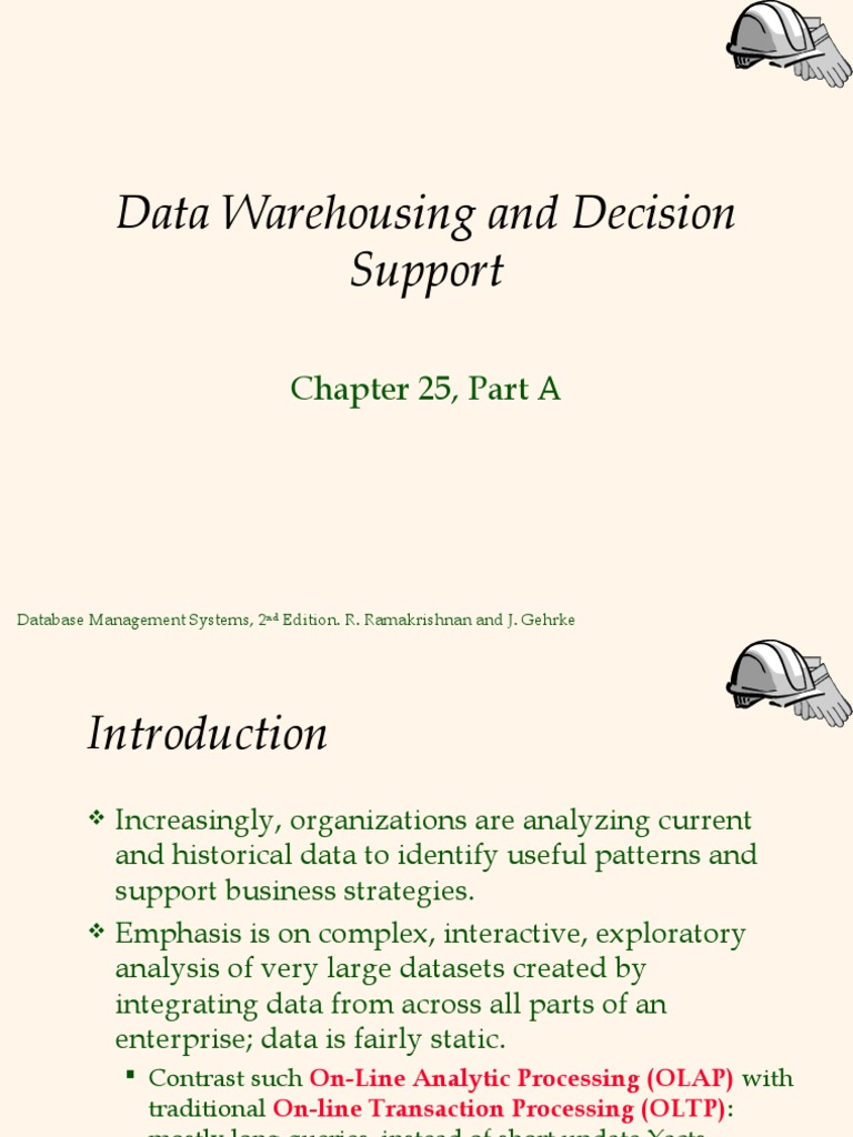 Data Warehouse Schemas For Decision Support | PDF | Data Warehouse | Data