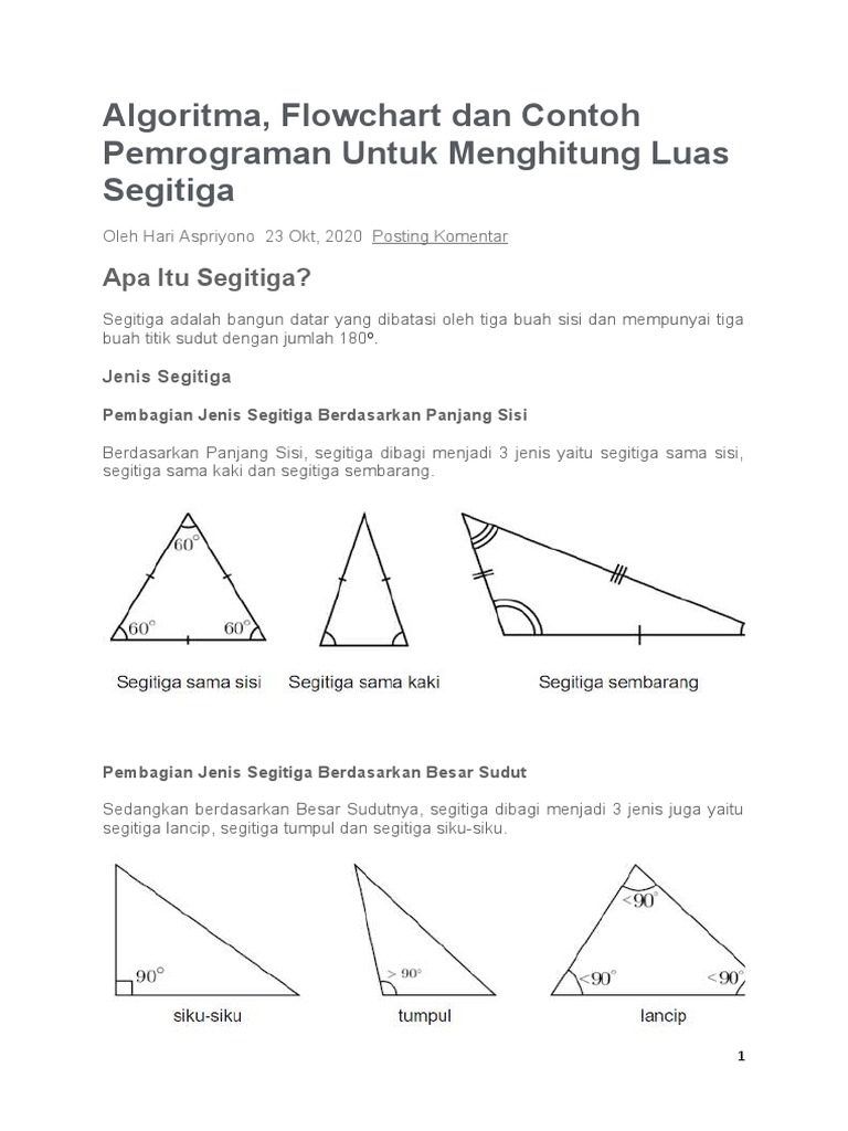 Rangkuman - Flowchart Dan Algorithma | PDF