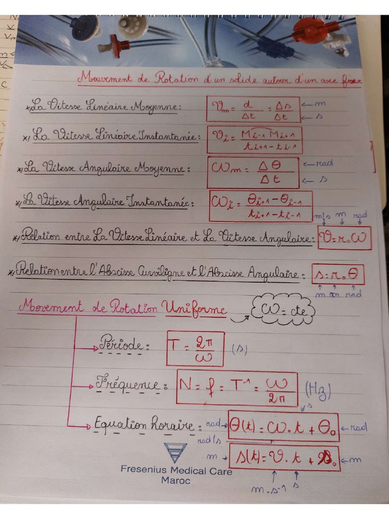 MVT de Rotation | PDF