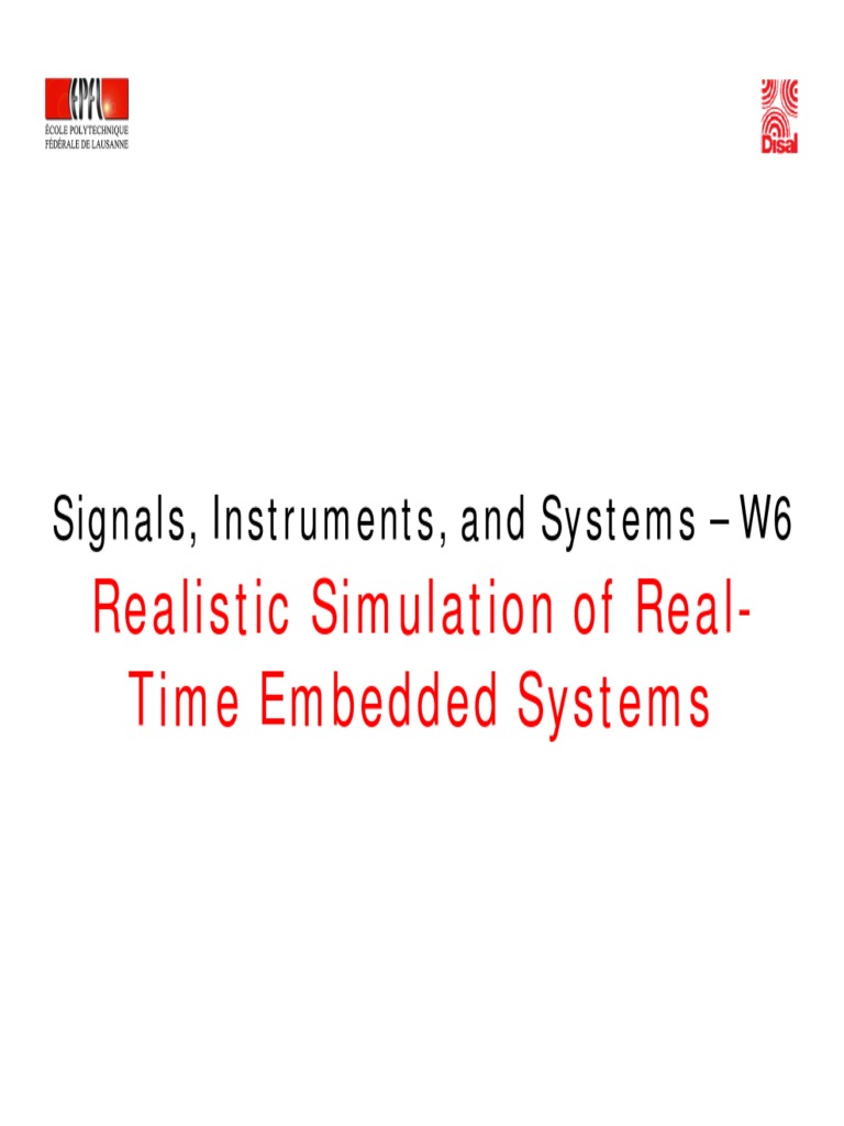 Realistic Simulation of RealTime Embedded Systems | PDF | Simulation ... Realistic Simulation of RealTime Embedded Systems | PDF | Simulation ...