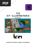 TLEILLUSTRATION G9 Module1 Quarter3 Week1 | PDF | Drawing | Learning