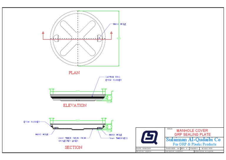Manhole Cover GRP Sealing Plate | PDF