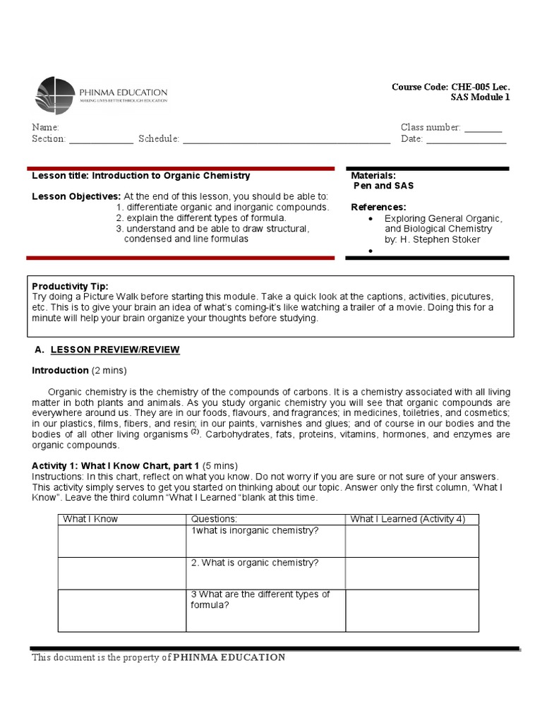 SAS Module 1 New | PDF | Chemical Bond | Covalent Bond