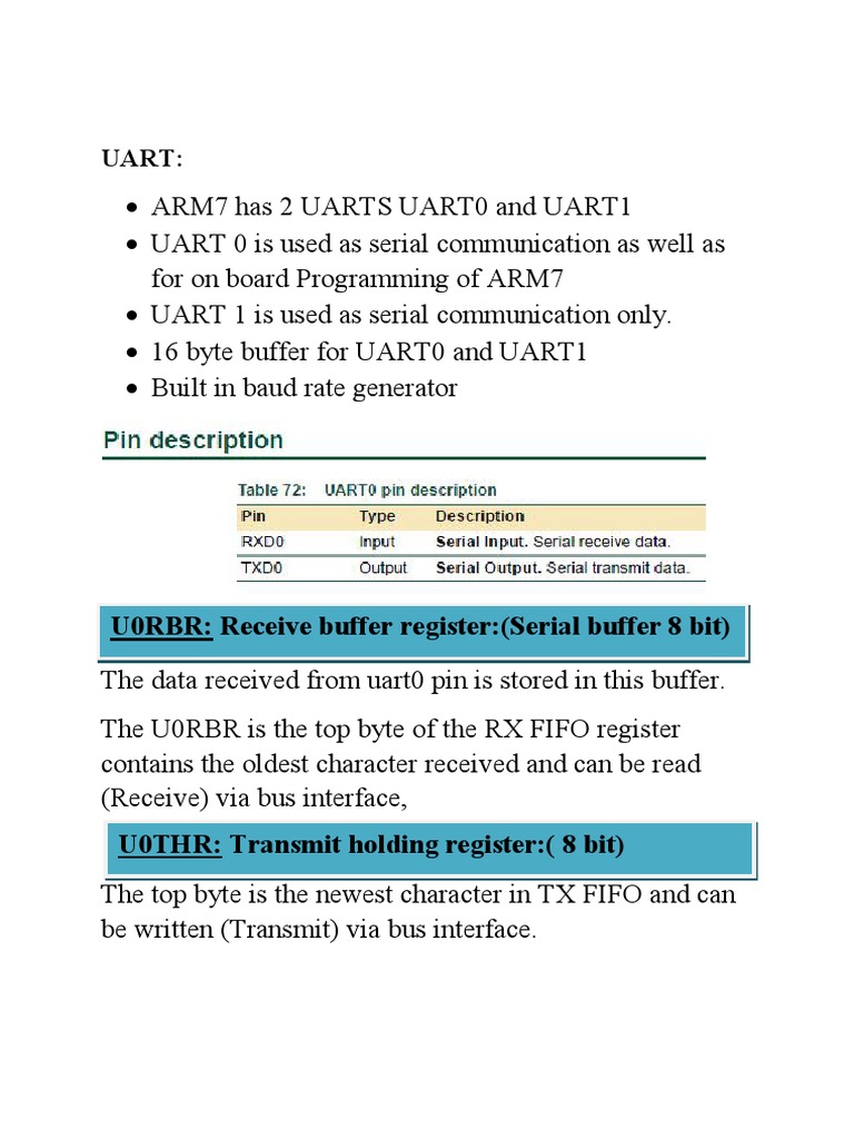 UART Communication and Configuration Guide | PDF
