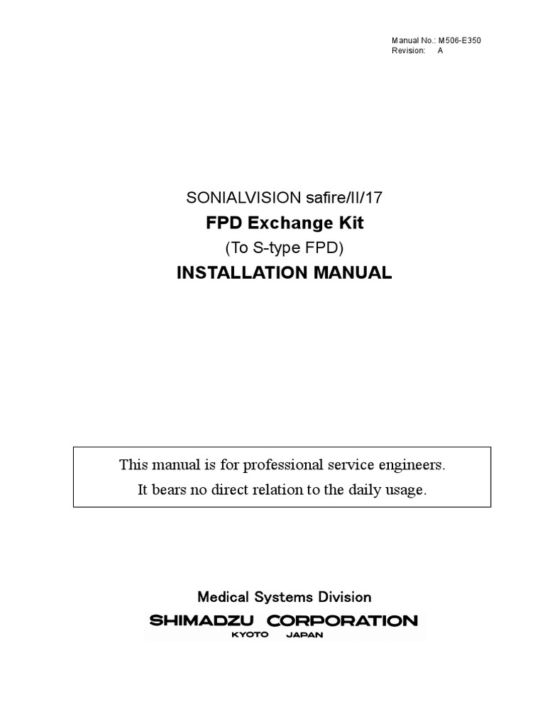 Instalation Manual Safari 17 FPD Kit | PDF | Electrical Connector | Screw