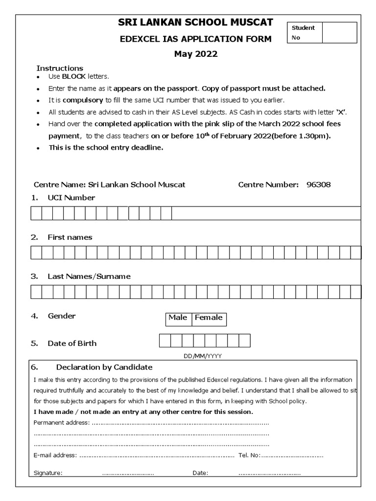 Application - IAS - May 2022 | PDF