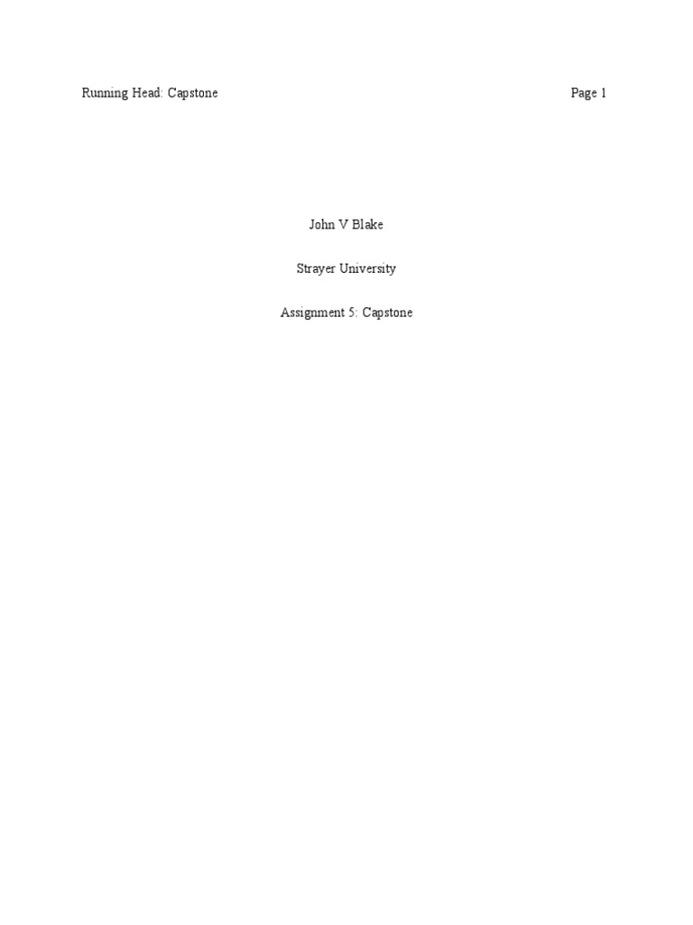 BUS 499 Week 10 Asignment 5 Capstone Strayer University | PDF | Sears | Walmart