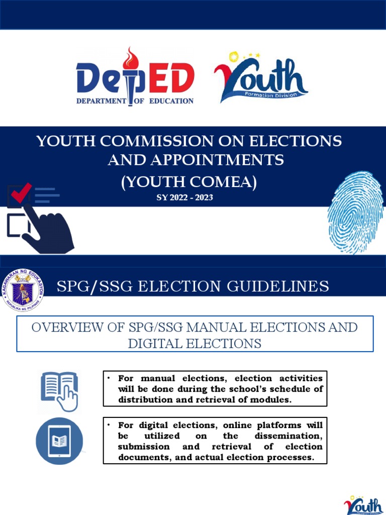 Youth Comea Presentation | PDF | Elections | Voting