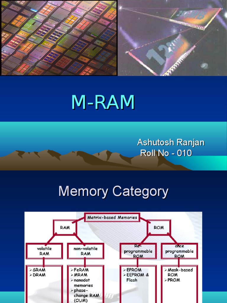 M-RAM (Magnetoresistive - Random | PDF | Flash Memory | Computer Data ...