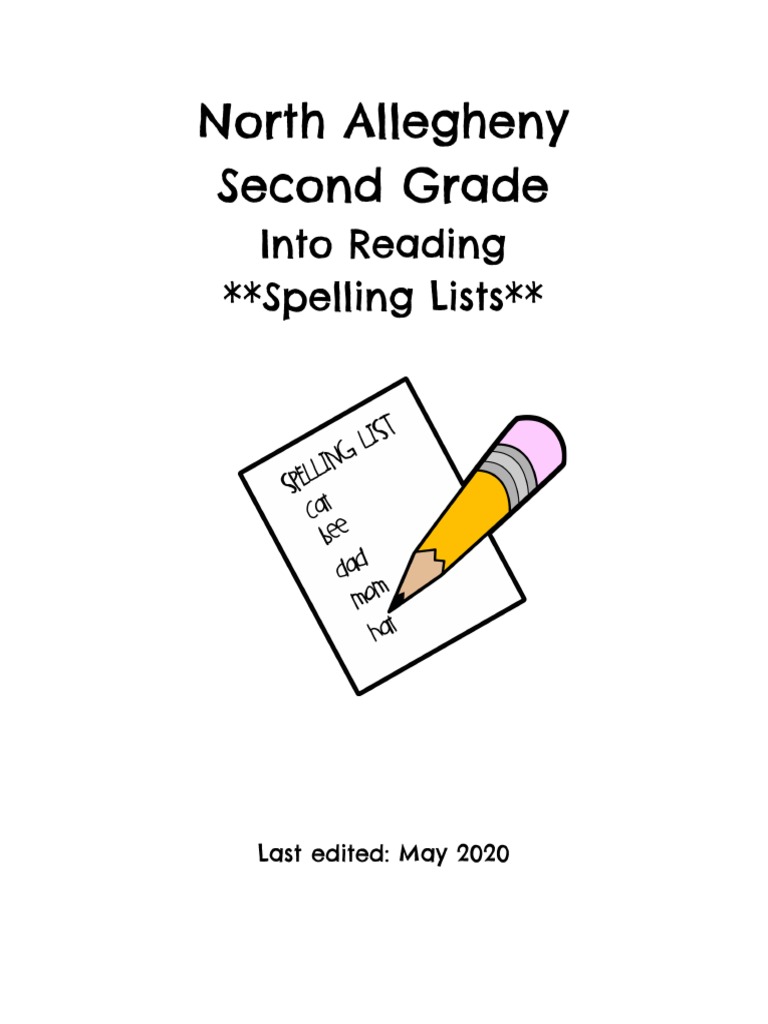 Second Grade Spelling Lists and Dictation | PDF | Spelling | Linguistics