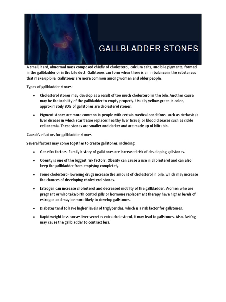 Stones in Galbladder - Pitay Ki Pathri - Homeopathic Medicine | PDF ...