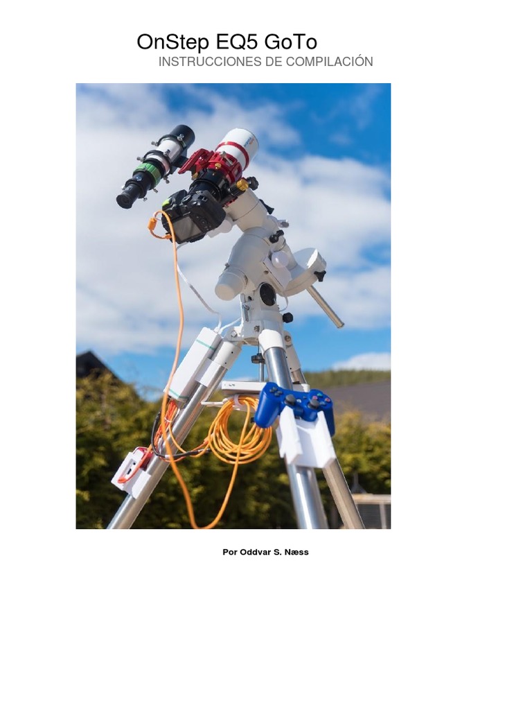 OnStep W32 CNCV3 EQ5 Build Instructions Español | PDF | Bienes manufacturados | Informática