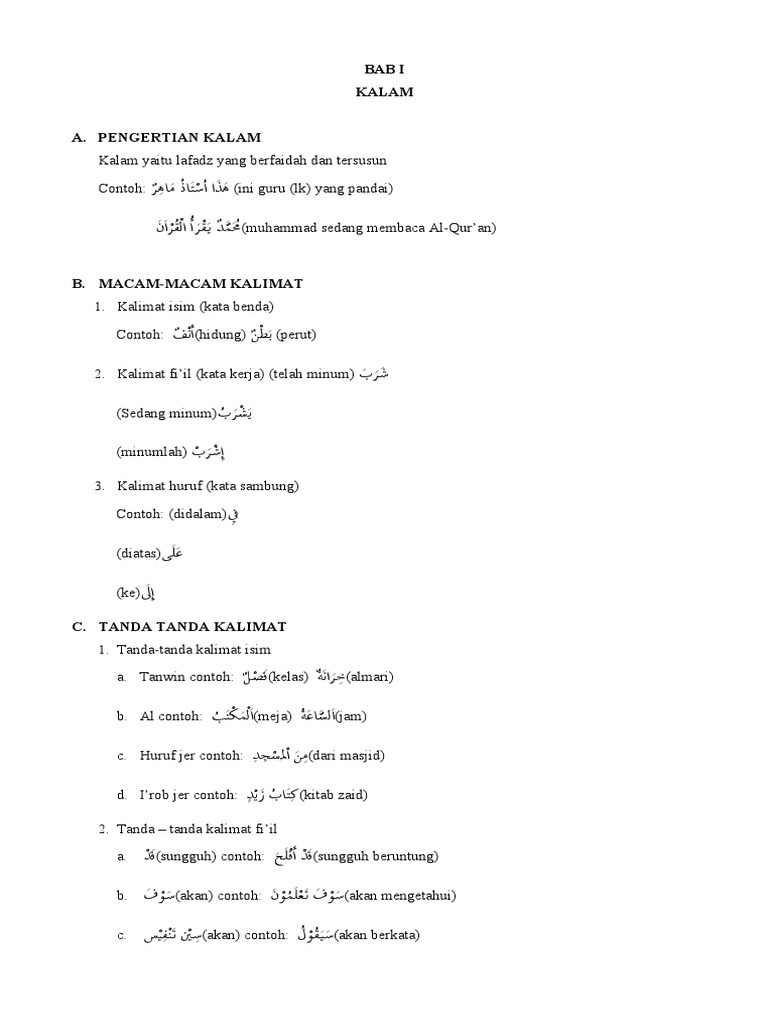 Modul Nahwu | PDF | Seni & Disiplin Bahasa