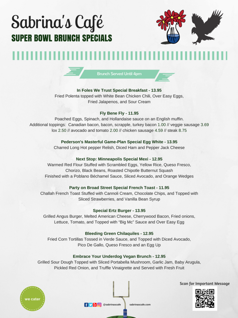 Brunch Menu Sabrina's Cafe | Download Free PDF | Sausage | European Cuisine