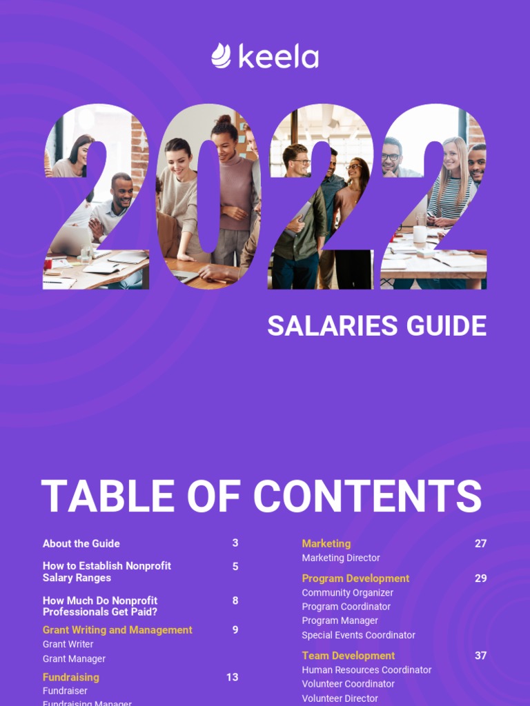 Nonprofit Salaries Guide: Everything You Need to Know About Pay in the ...