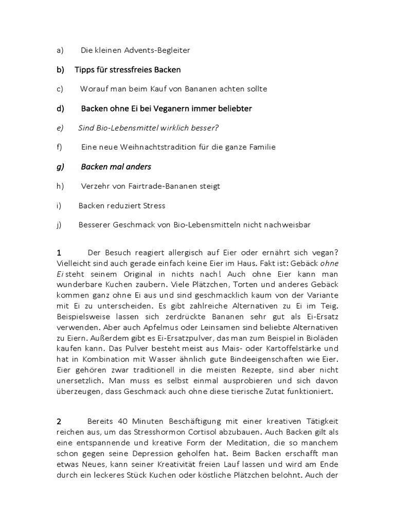 Lesen b2 2 | PDF
