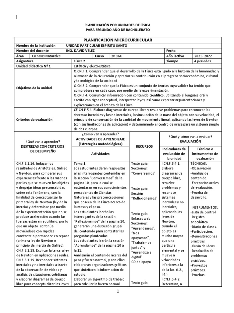 PUD Física 2 | PDF | Las leyes del movimiento de Newton | Fuerza