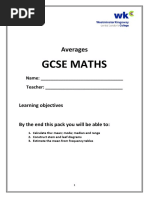 Maths Genie - GCSE Statistics Revision | PDF | Statistics | Qualifications