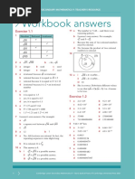 Answers Cambridge Checkpoint Mathematics Practicebook 8 | PDF | Mean | Rectangle