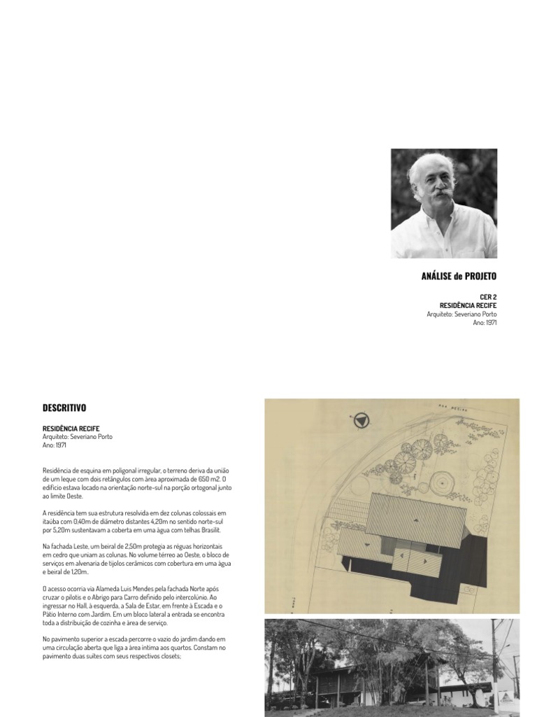 Análise de Projeto - MODELO - 02 | PDF | Design ambiental | Esboço