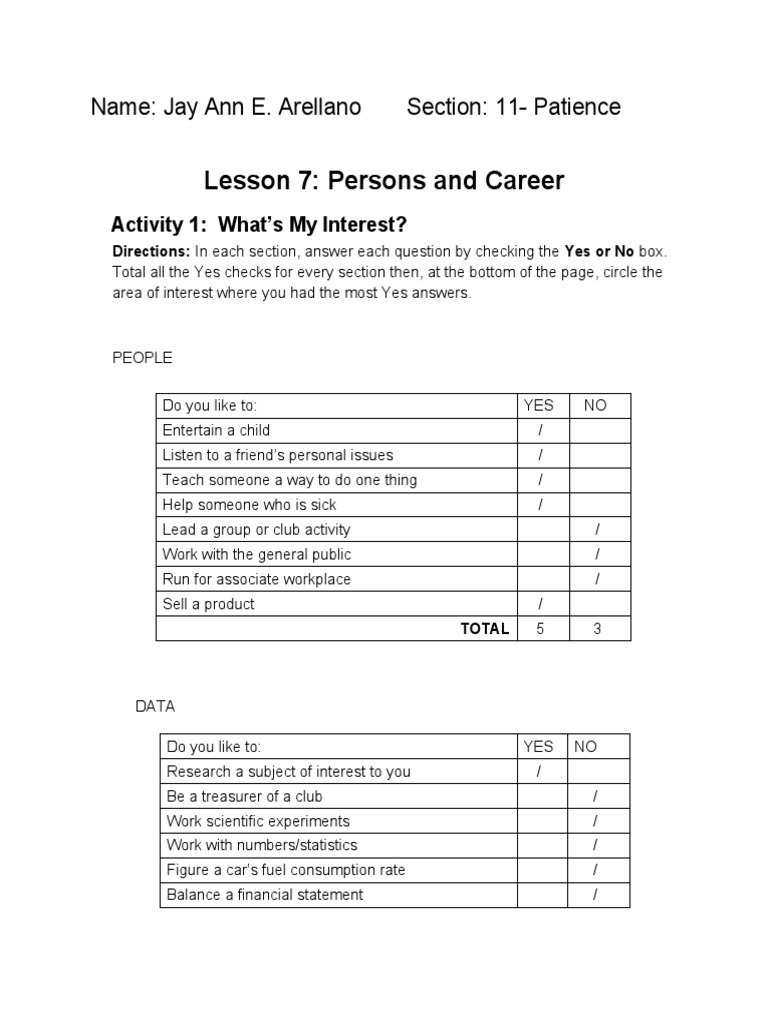 Online Activity Lesson 7 | PDF | Computing