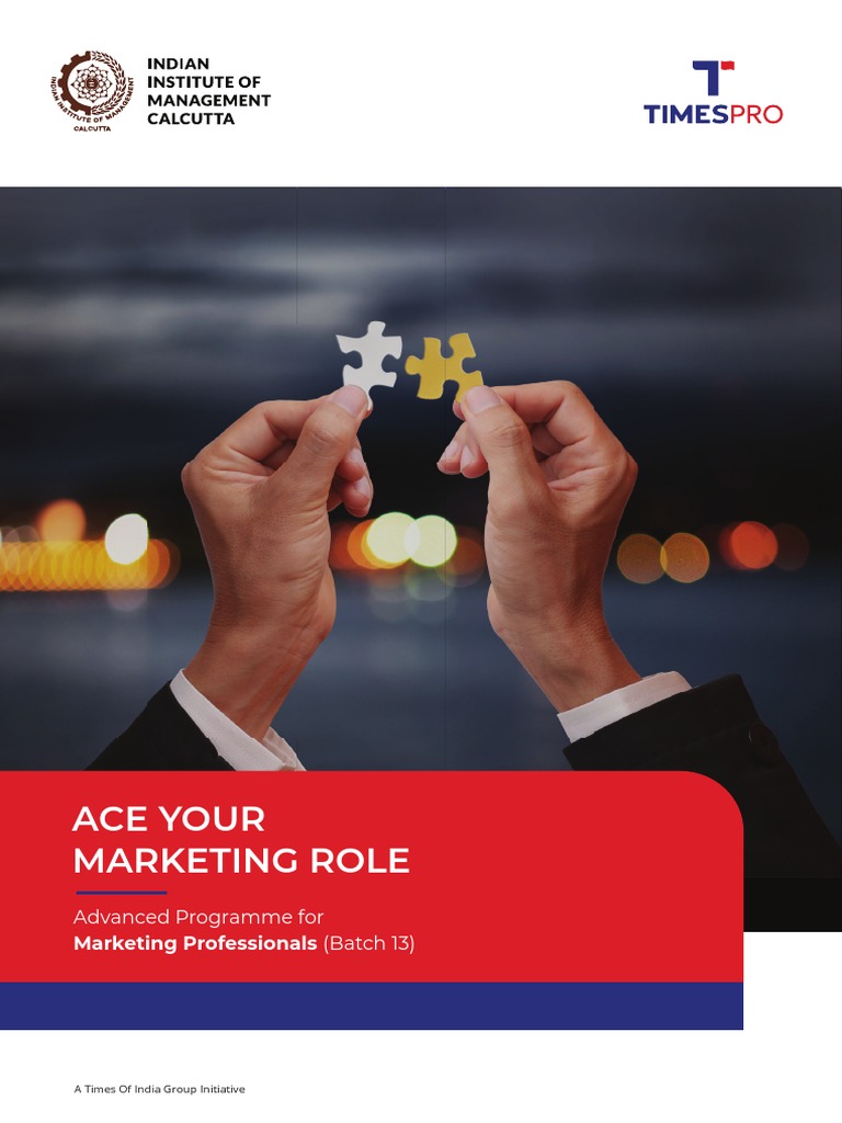 Iimc Apmp Brochure | PDF | Marketing | Market (Economics)