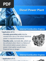 Unit-3: Diesel Power Plant Layout | PDF | Diesel Engine | Gas Turbine