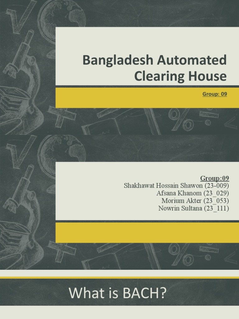 Bangladesh Automated Clearing House | PDF | Cheque | Clearing (Finance)