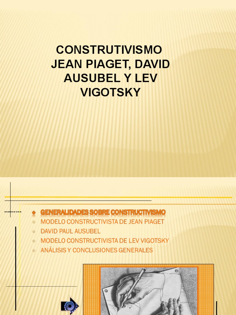 Constructivismo Principales Exponentes (1) Power Point | PDF ...