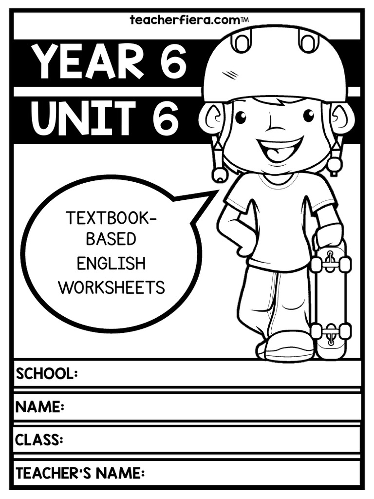 Year 6 Unit 6 Worksheets | PDF | Jeans | Pasta