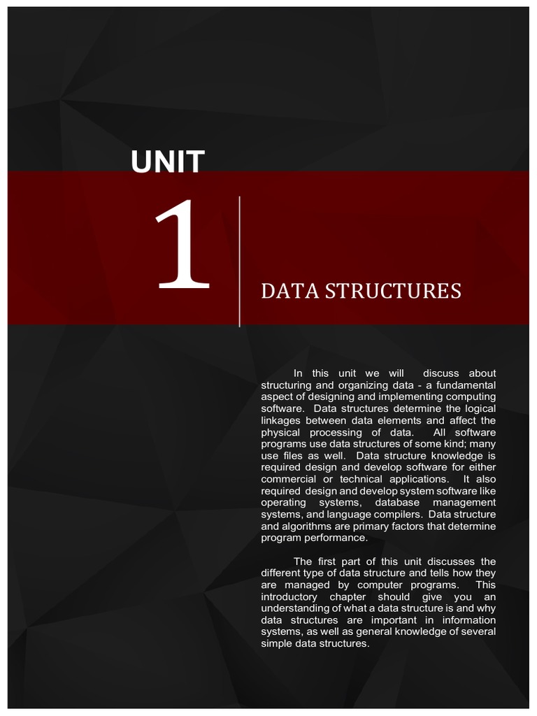 02 Unit1 Cover Lesson1 Intro Lesson2 Linkedlist Pdf Pointer Computer Programming Data Type