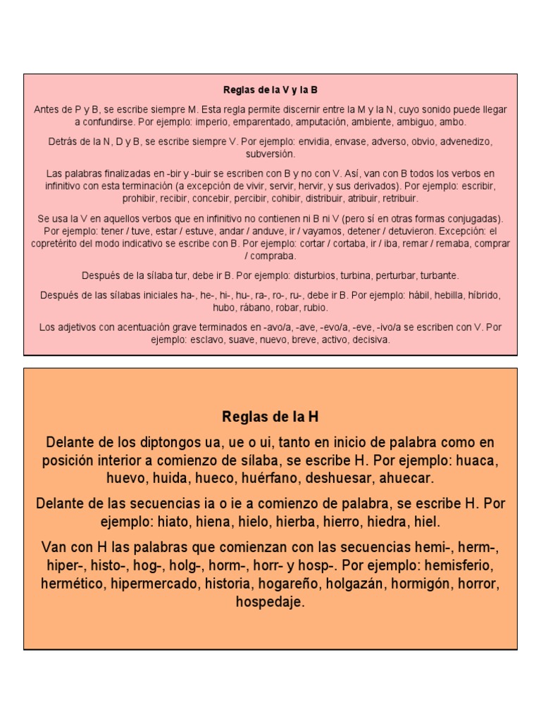 Reglas de Ortografia | PDF | Puntuación | Lingüística