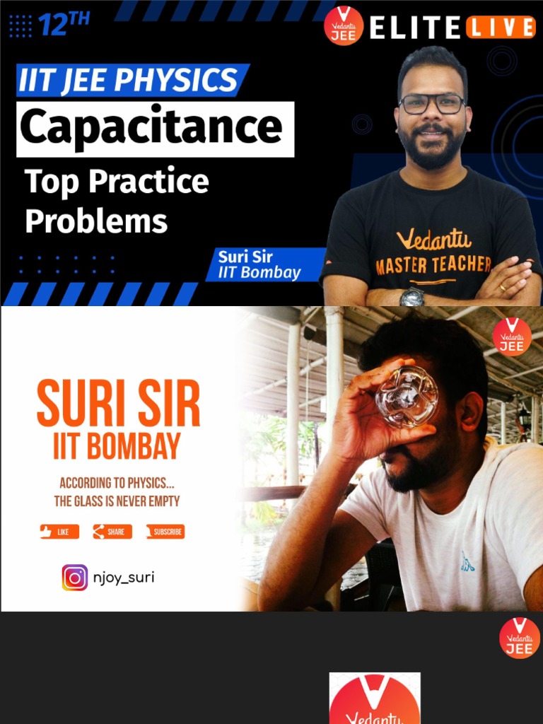 Top Practice Problem - Capacitors | PDF | Capacitor | Capacitance