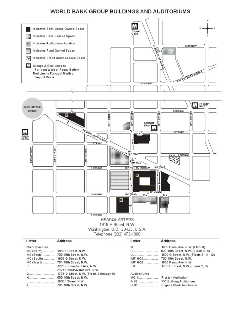 World Bank Group Buildings Overview | PDF