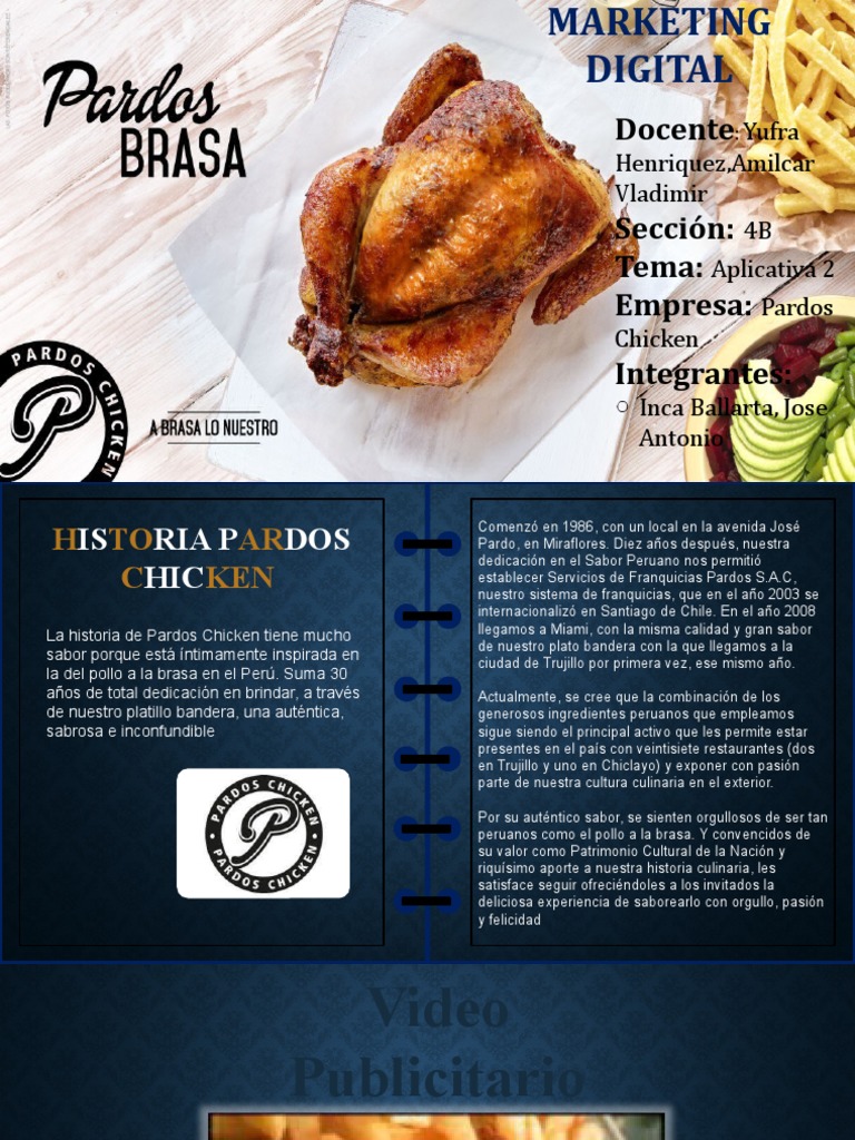 Historia y Éxito de Pardos Chicken | PDF | Perú | Comercio electrónico