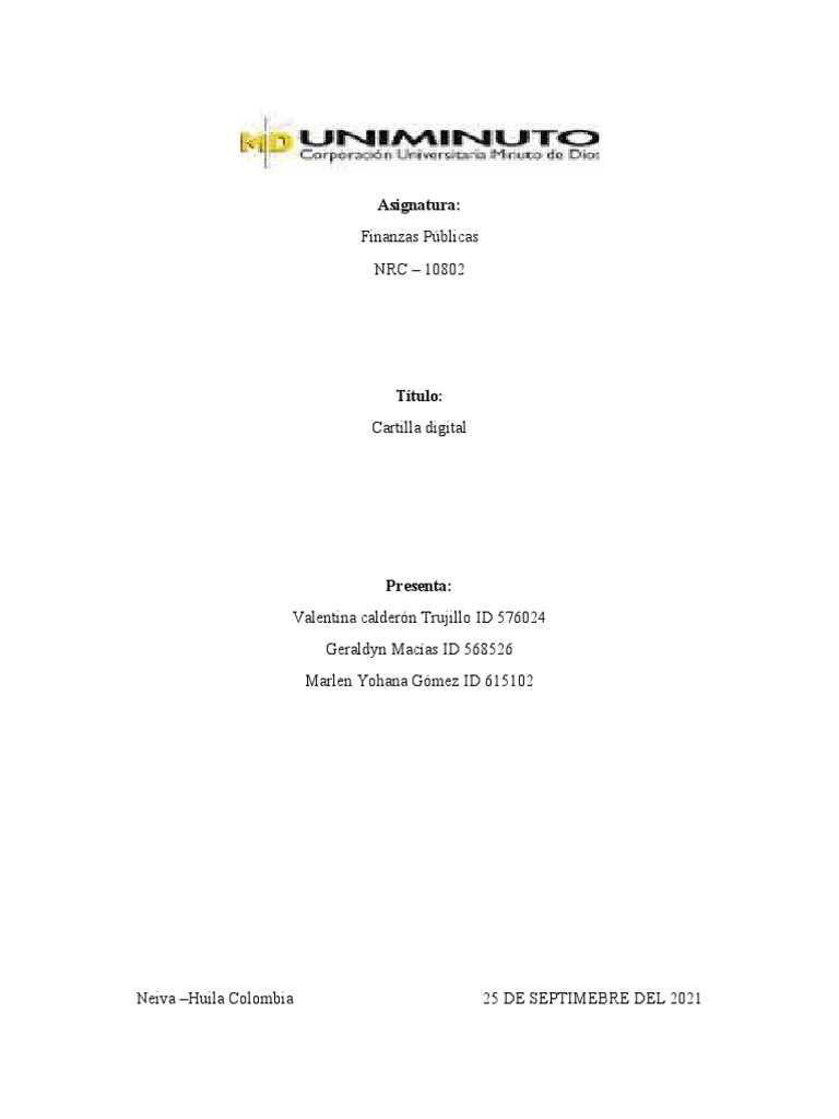 Cartilla Digital Final | PDF