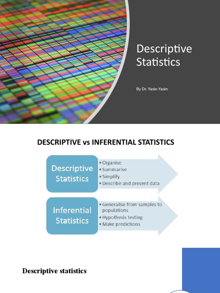 Week 2 Descriptive Stat Pdf Standard Deviation Statistics