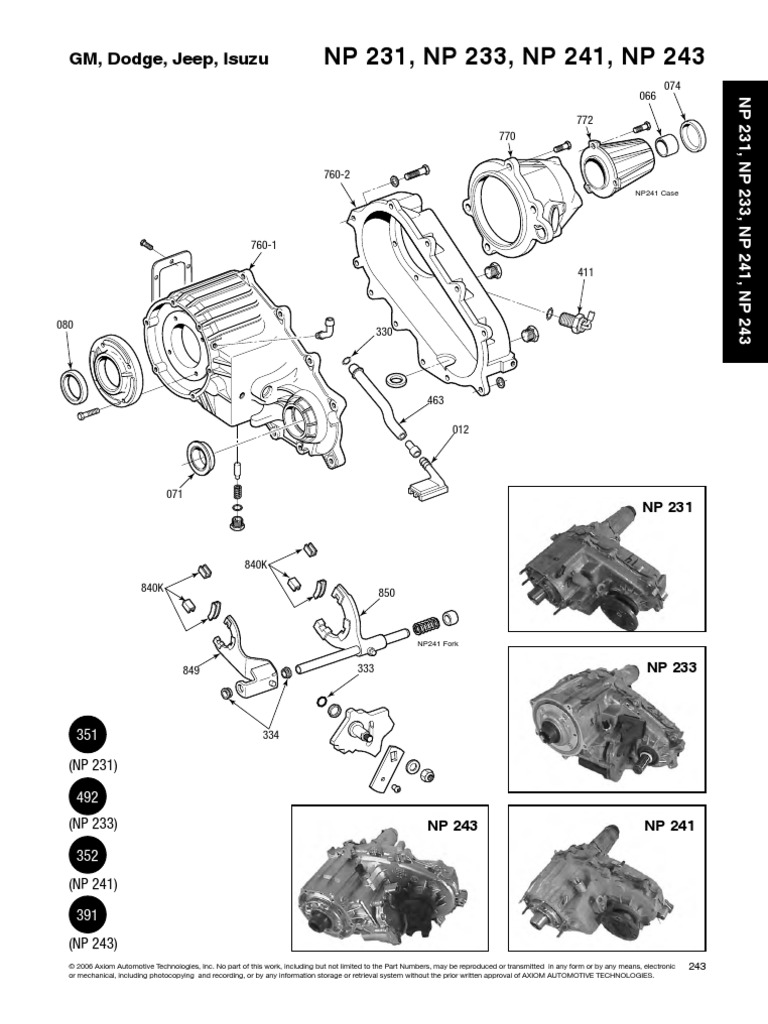 NP 231 233 241 243 | PDF | Manufactured Goods | Vehicles
