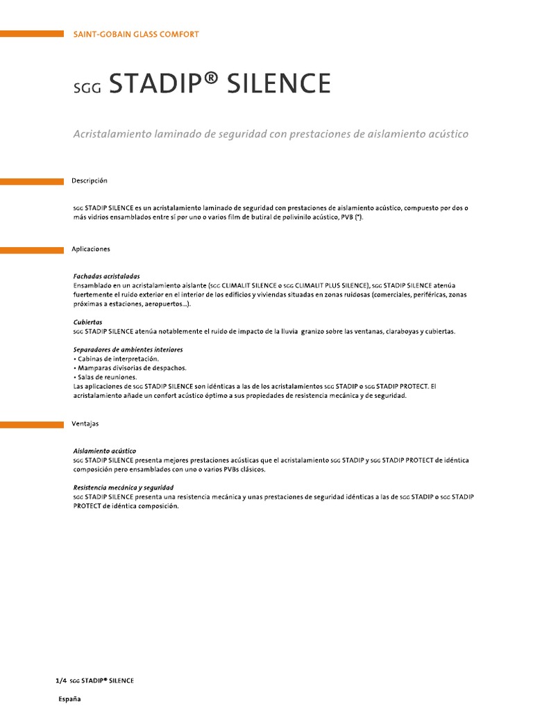 SGG Stadip Silence | PDF