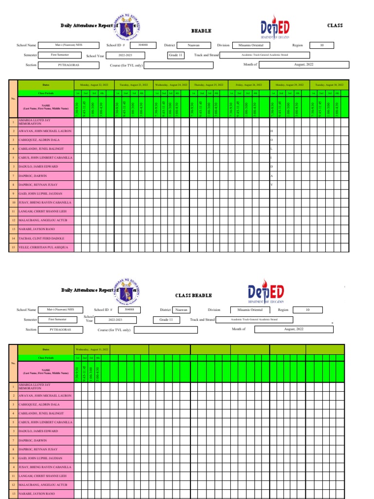 Class Beadle | PDF | Academic Term | Schools
