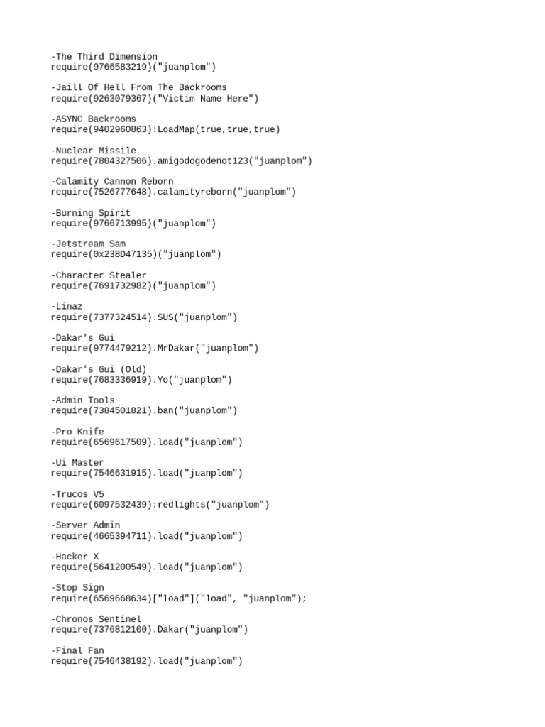 Scritps - Roblox | PDF | Supernatural