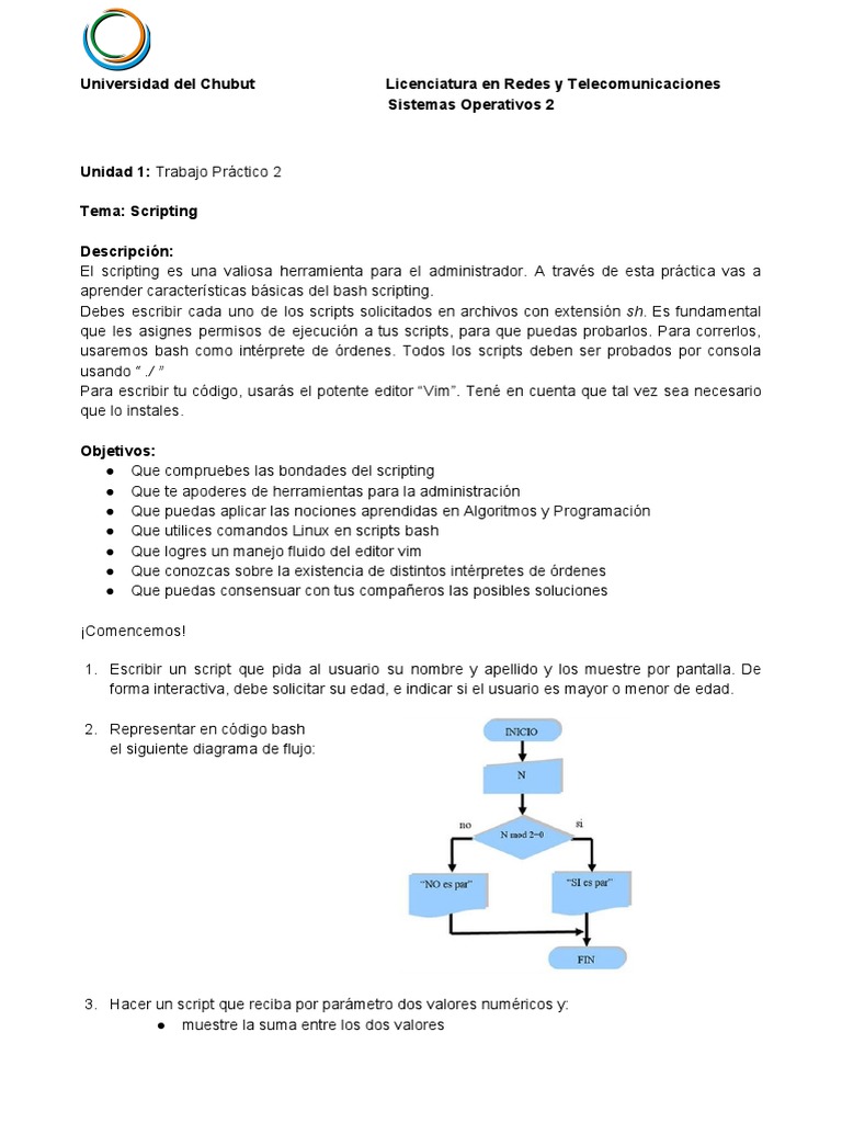 Unidad1 Practica2 Scripting | PDF | Lenguaje de escritura | Archivo de computadora