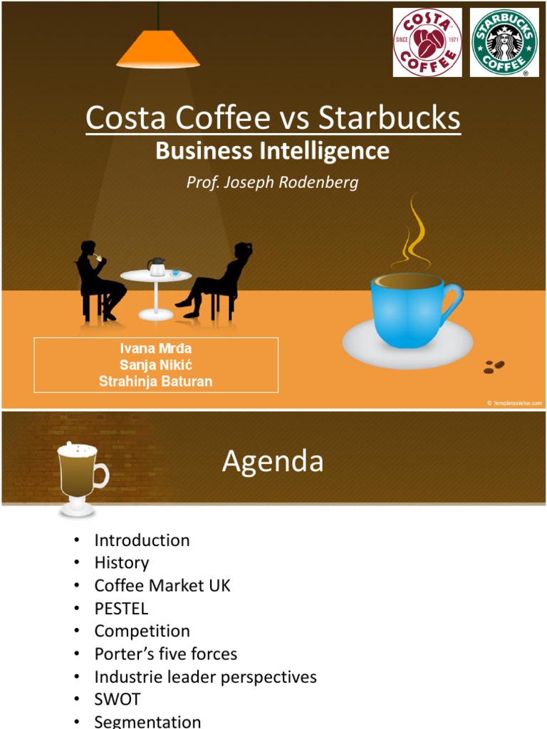 Costa Coffee Vs Starbucks | PDF | Starbucks | Coffee