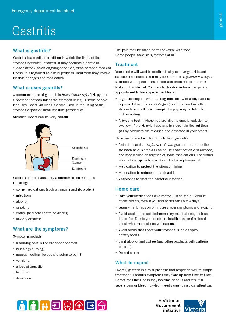 Gastritis | PDF | Epidemiology | Gastroenterology